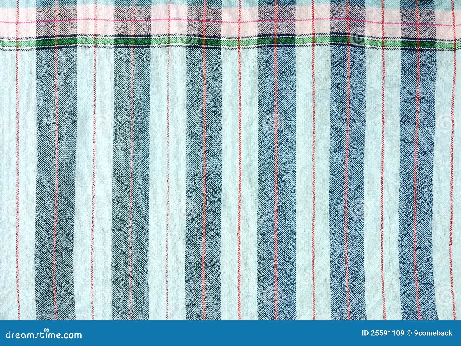 Blue Stripe Fabric Texture Royalty Free Stock Images - Image: 25591109