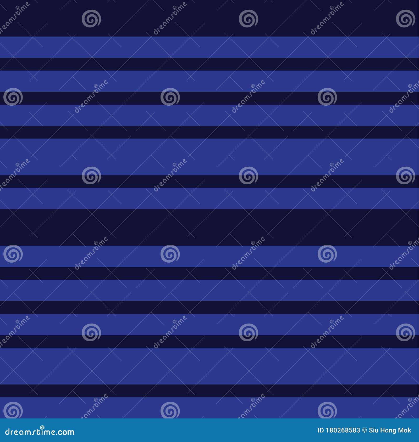 Blue Stripe Seamless Pattern Background in Horizontal Style Stock ...