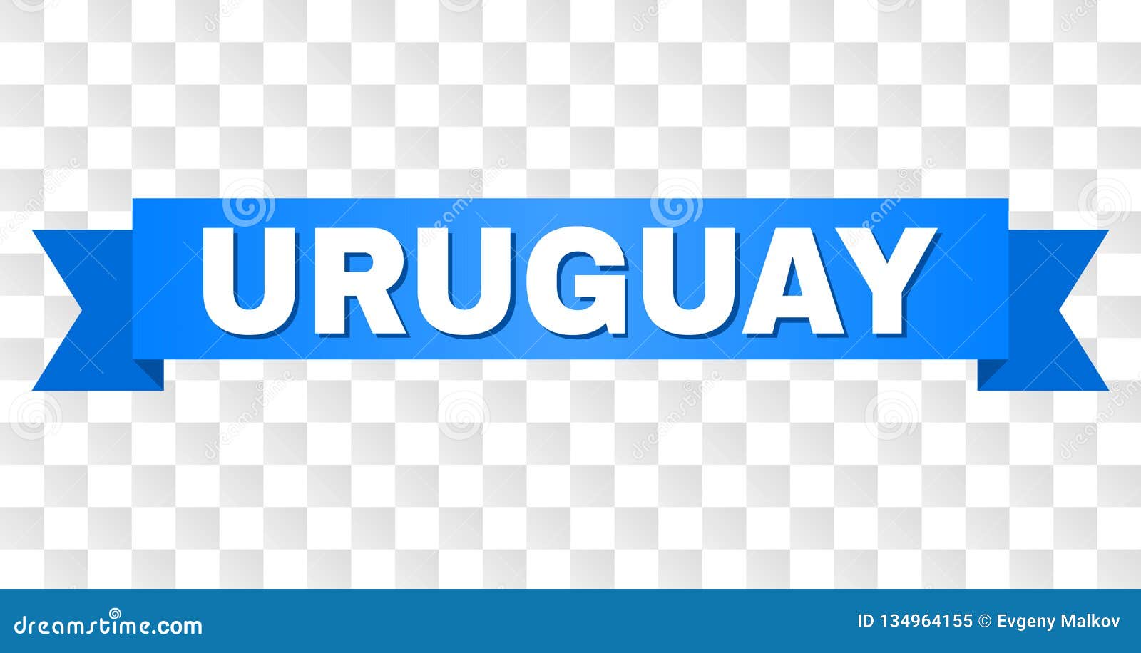Blue Stripe with URUGUAY Title Stock Vector - Illustration of text ...