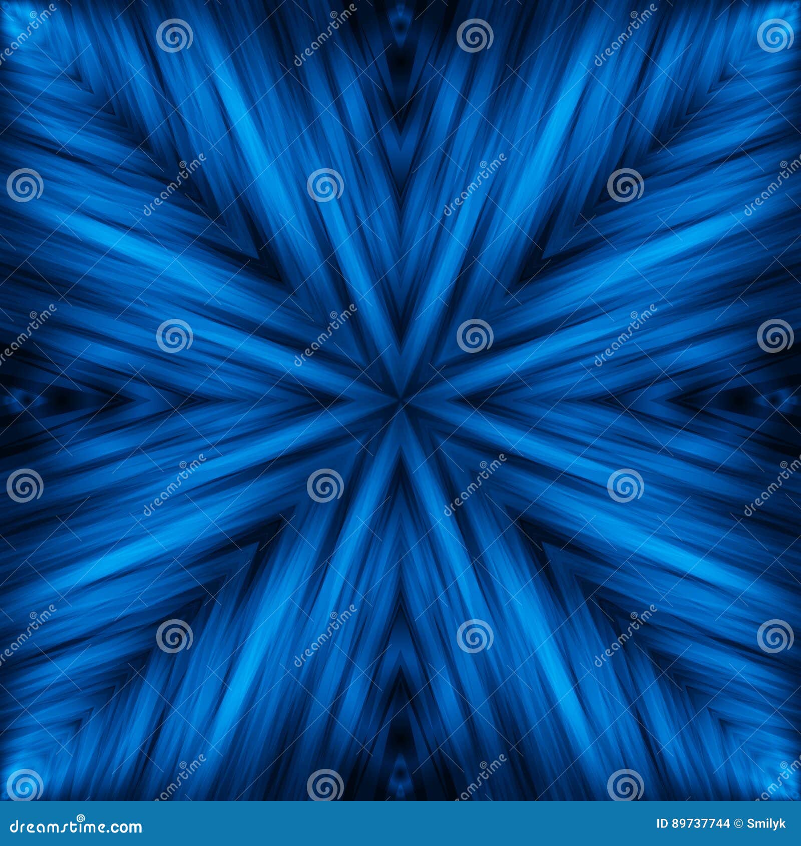 Blue Striped Angular Background of Night Colors. Stock Vector ...