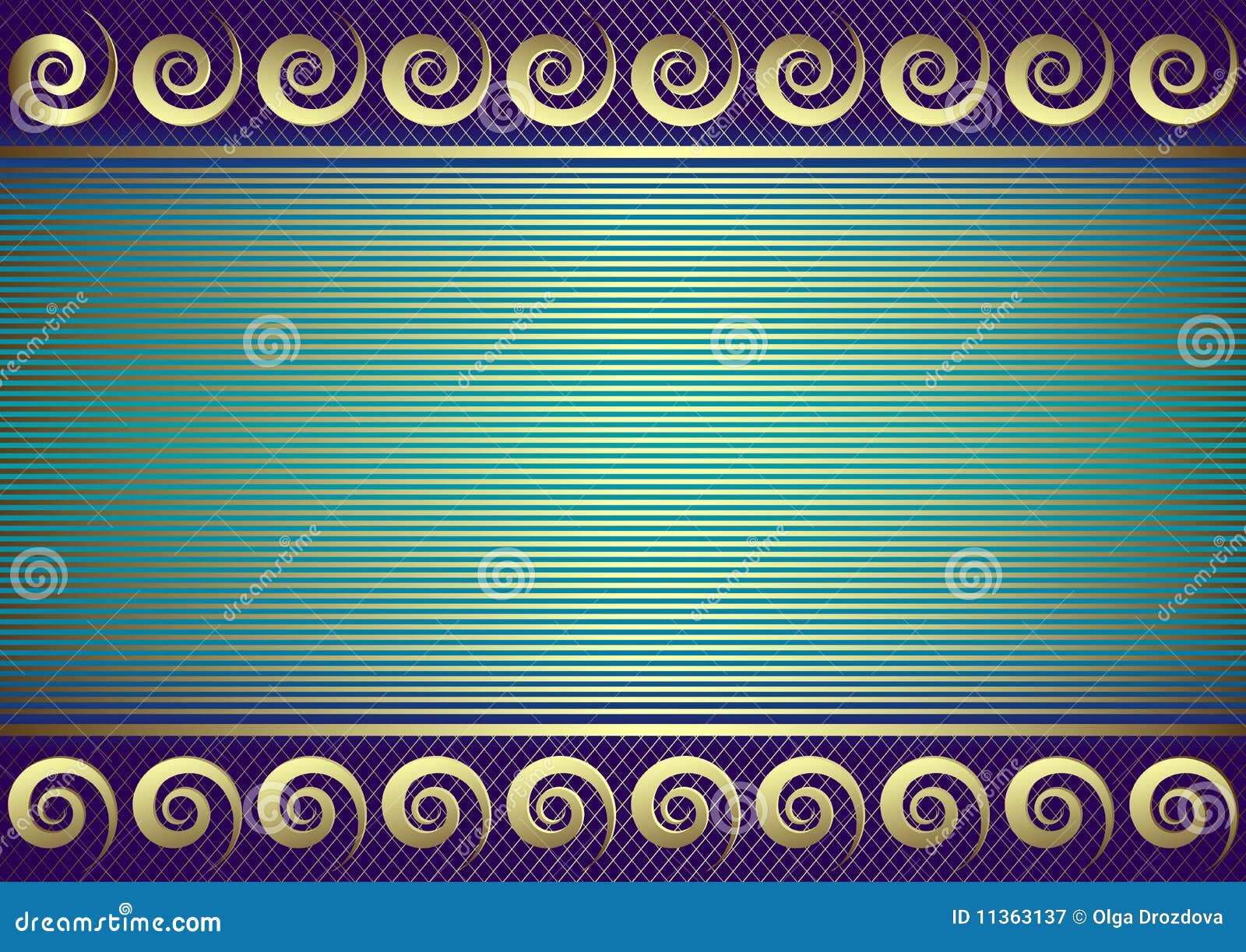 Blue striped card stock vector. Illustration of lattice - 11363137