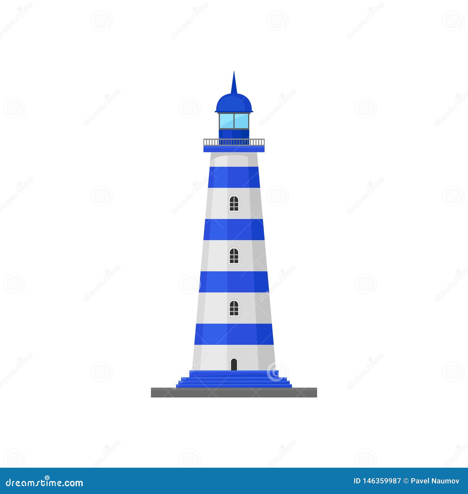 Blue Lighthouse Stock Illustrations – 6,295 Blue Lighthouse Stock ...