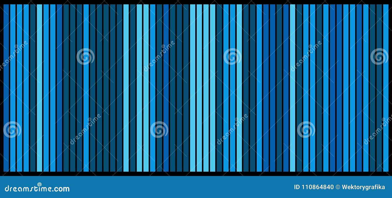 Blue Stripes Bars Design Background Beautiful Wallpaper Stock Vector ...
