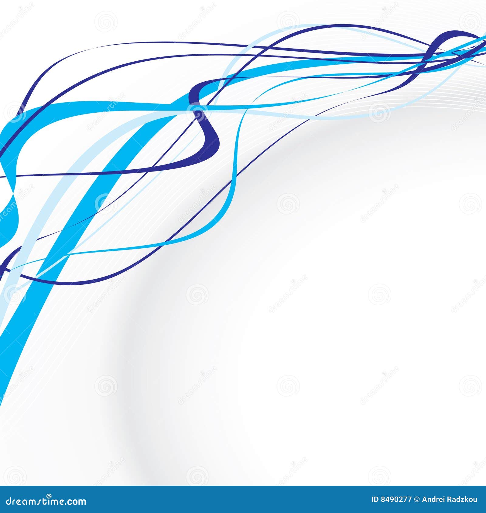 Blue strips stock vector. Illustration of abstract, graphic - 8490277