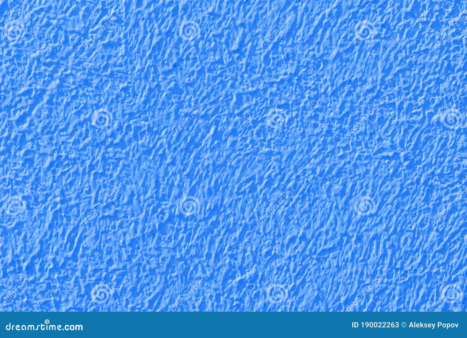 Blue Stucco Texture. Designer Interior Background Stock Image - Image ...