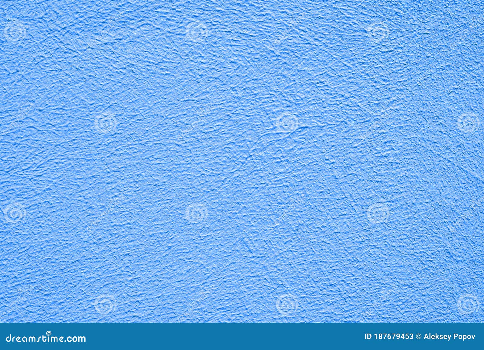 Blue Stucco Texture. Designer Interior Background Stock Image - Image ...