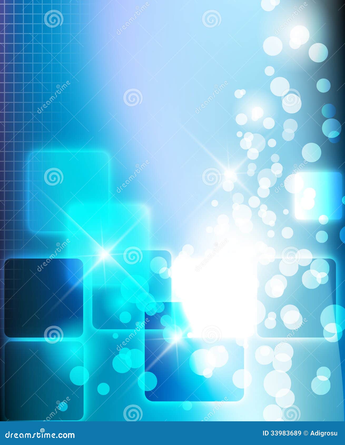 Blue stylish background stock illustration. Illustration of frame ...