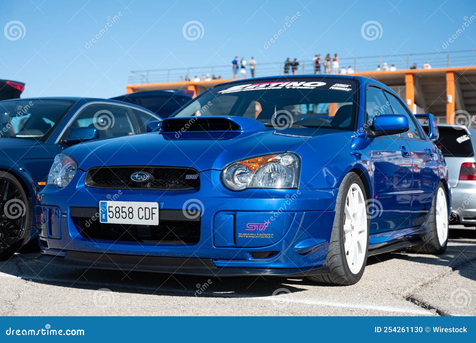 Blue Subaru Impreza Second Generation Prepared for All Terrain Rally ...