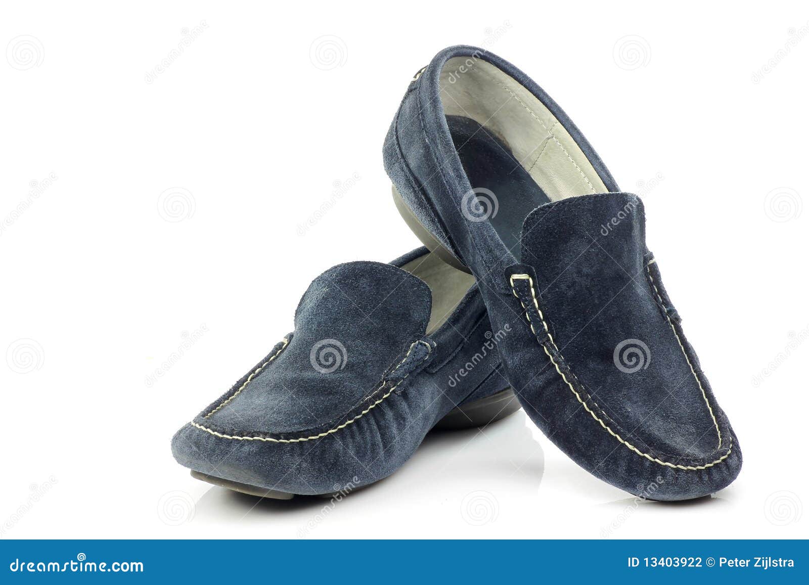 Blue suede shoes stock photo. Image of fashion, footwear - 13403922