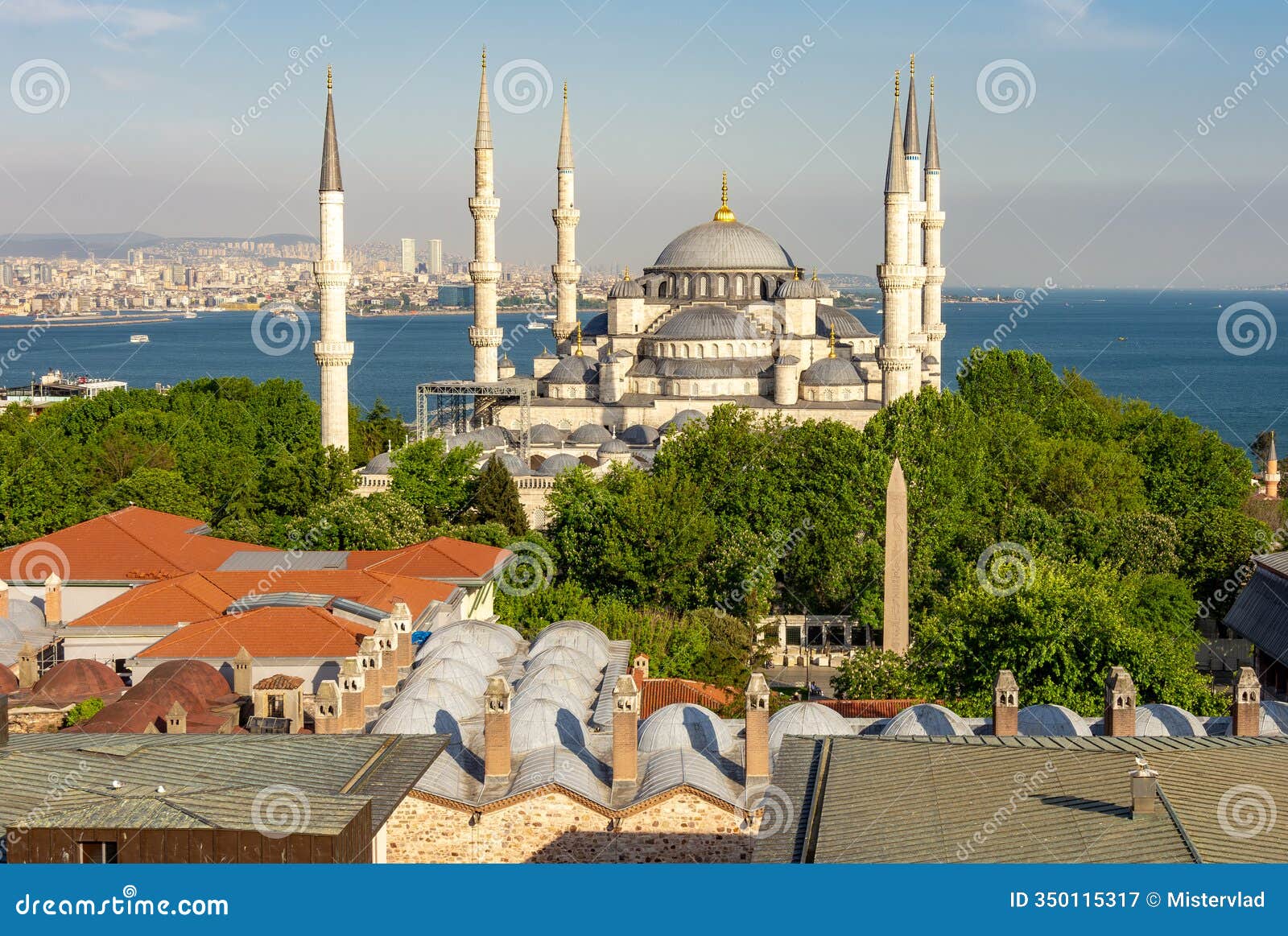 Sultan Ahmed Mosque Of Blue Mosque AI-Generated Content Royalty-Free ...