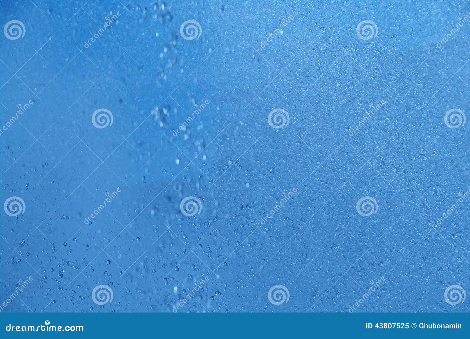 Blue Summer Raindrops Falling Stock Image - Image of atmospheric ...