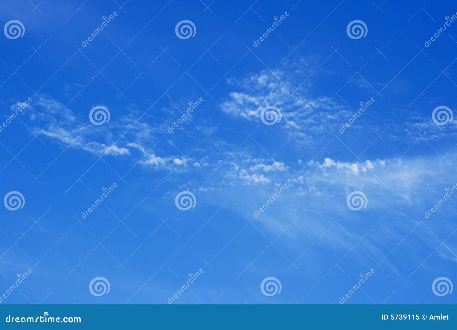 Blue summer sky stock image. Image of beautiful, blue - 5739115