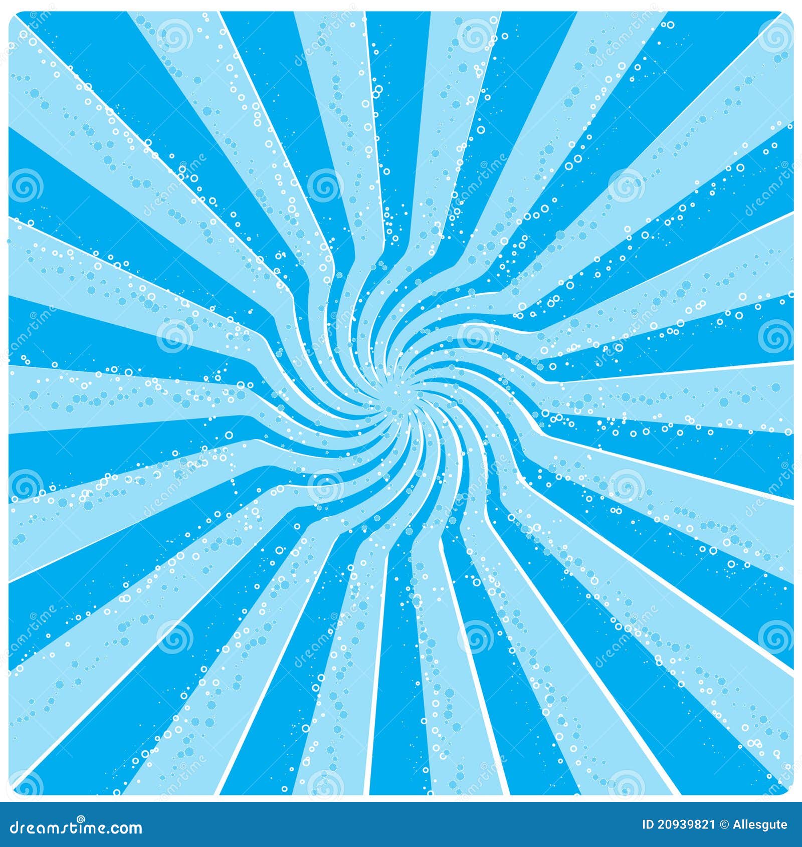 Blue sun stock vector. Illustration of ribbon, heat, groovy - 20939821