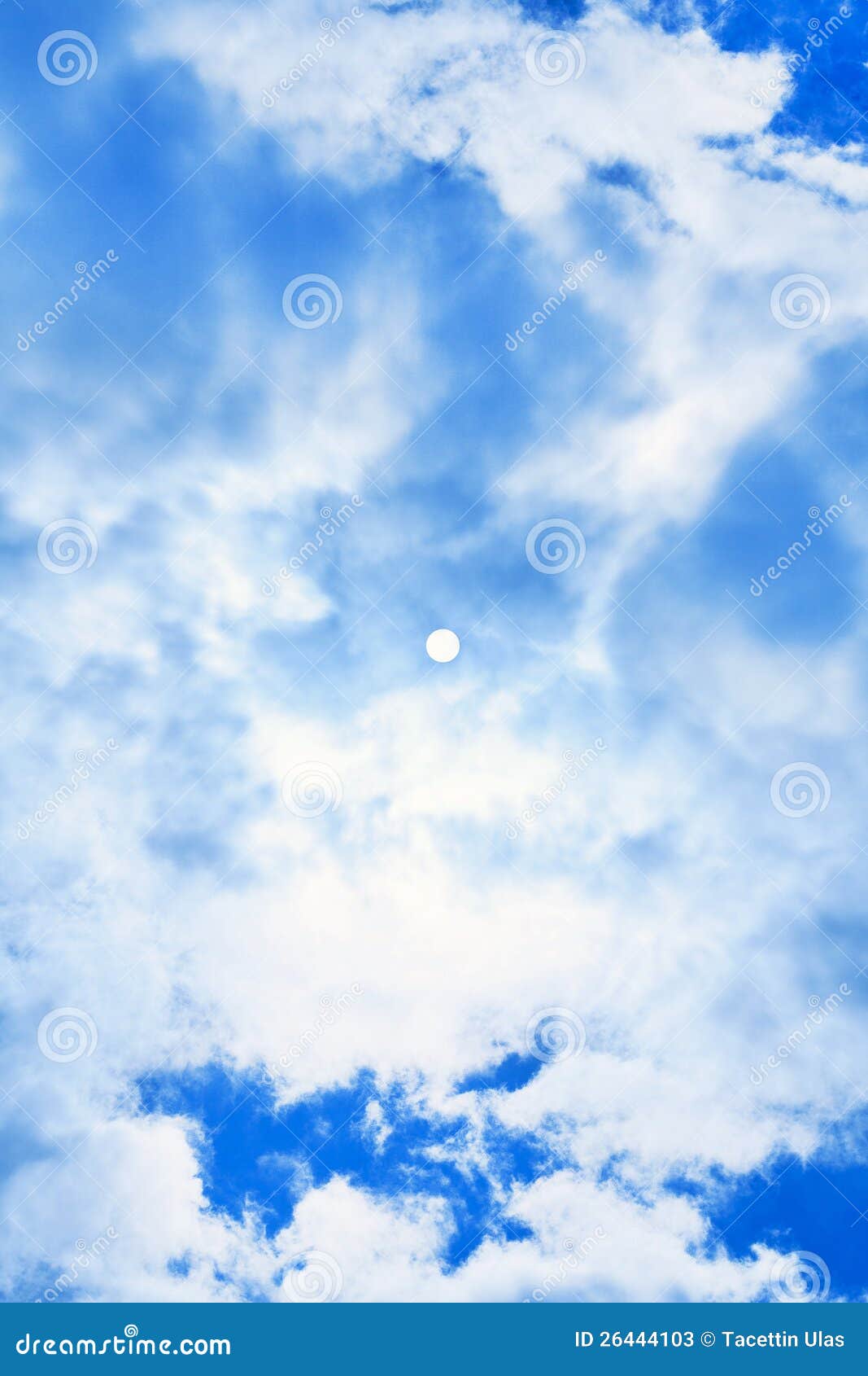 Blue Sun Sky stock image. Image of clouds, beginning - 26444103