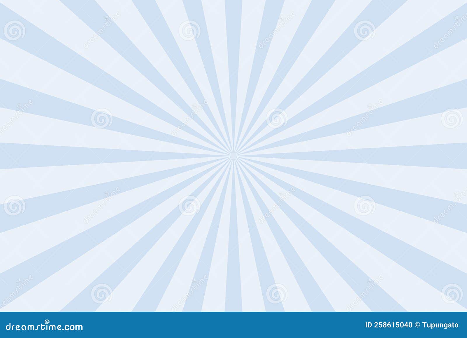 Blue Sunburst Rays Background Stock Vector - Illustration of sunlight ...