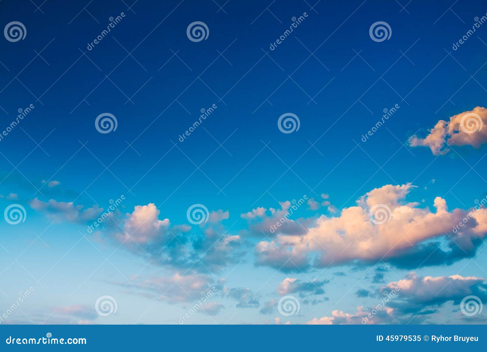 Blue Sunset Sky stock image. Image of religion, light - 45979535
