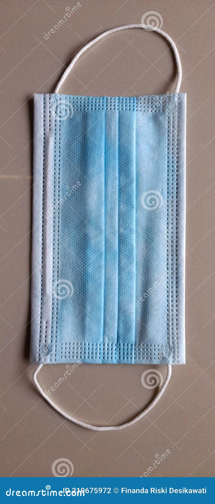 Blue surgical mask design stock photo. Image of flooring - 219675972
