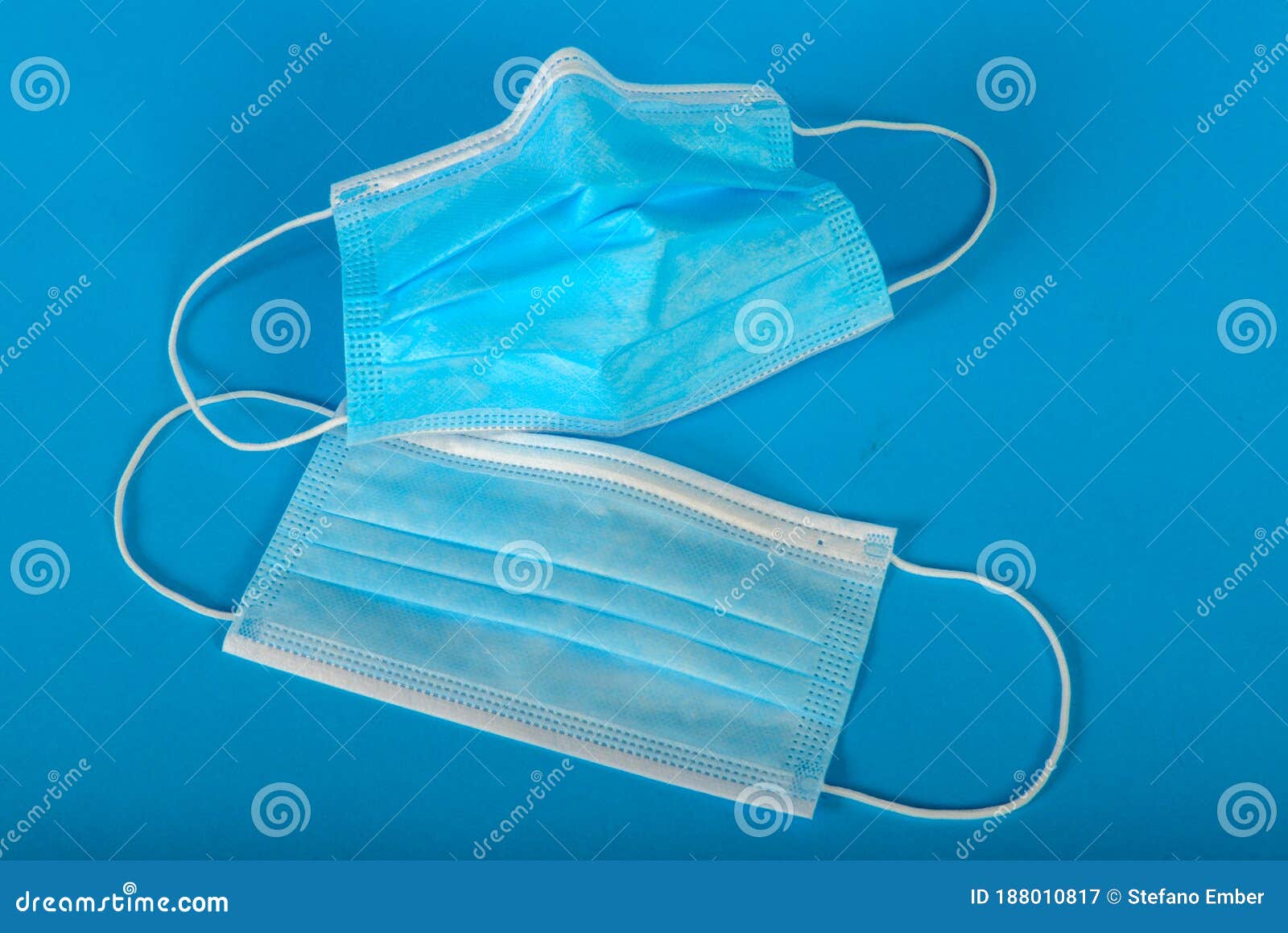Blue surgical mask stock image. Image of nurse, protection - 188010817