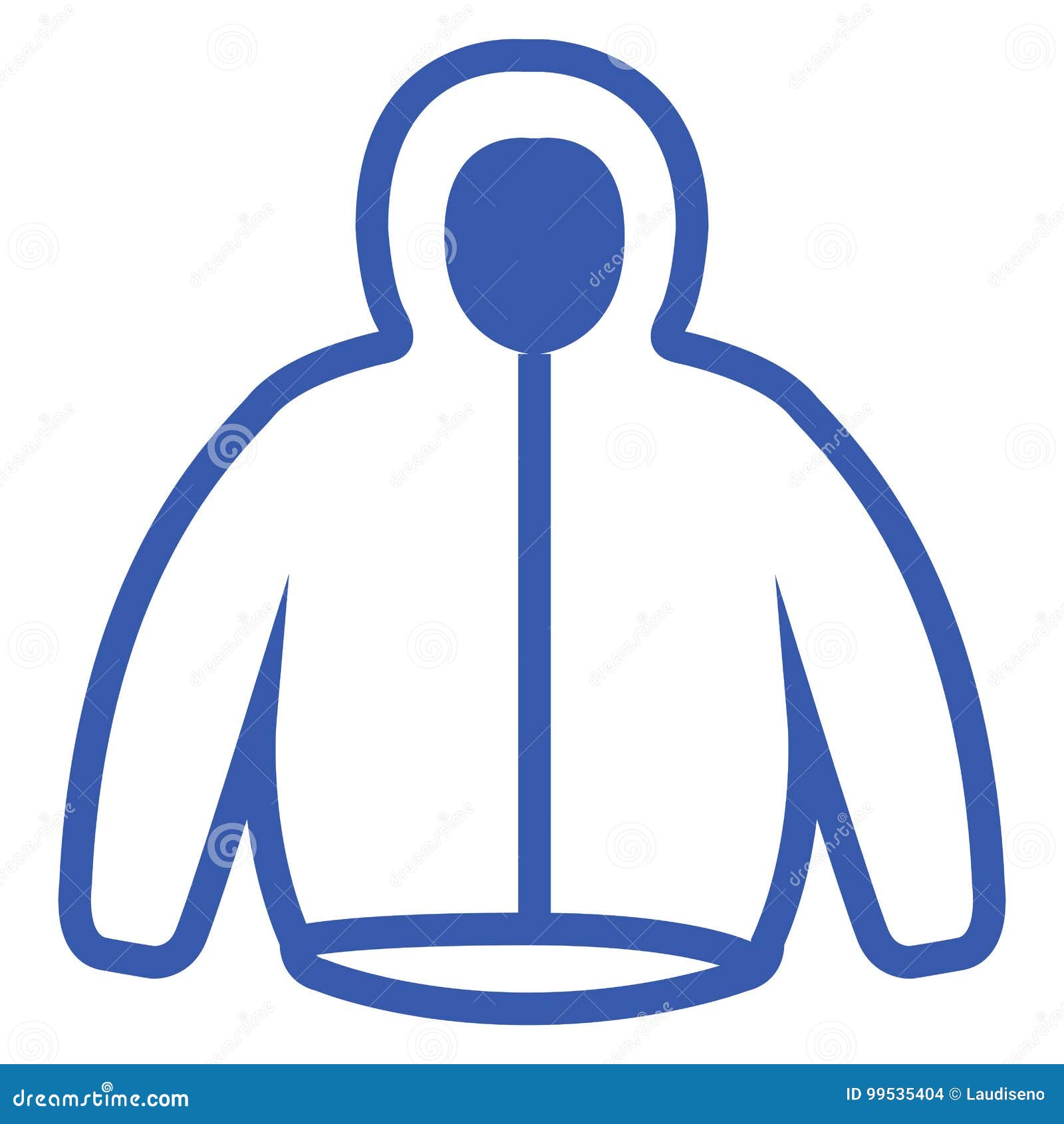 Isolated sweater icon stock vector. Illustration of clothing - 99535404