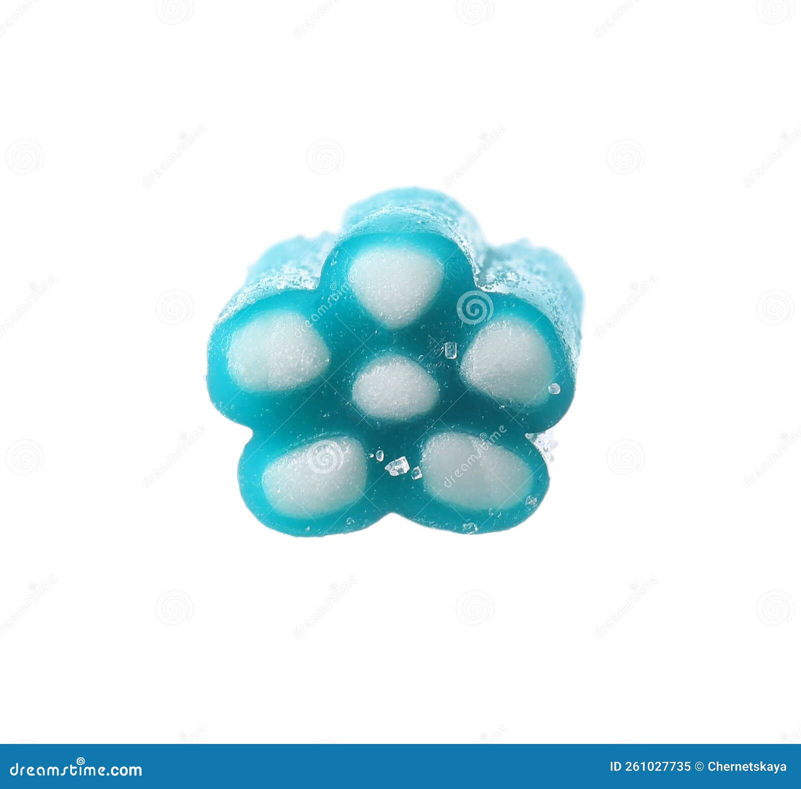 Blue Sweet Jelly Candy on White Background Stock Image - Image of jelly ...