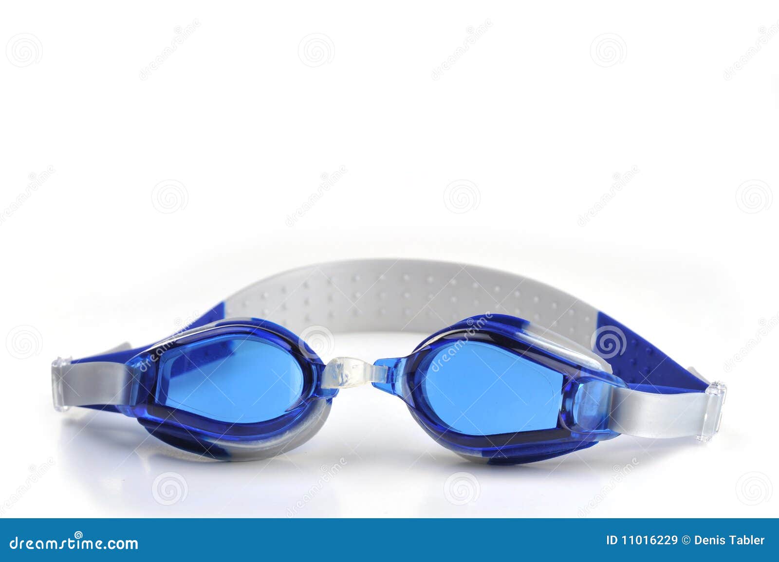Blue swim goggles stock image. Image of relay, pair, athlete - 11016229