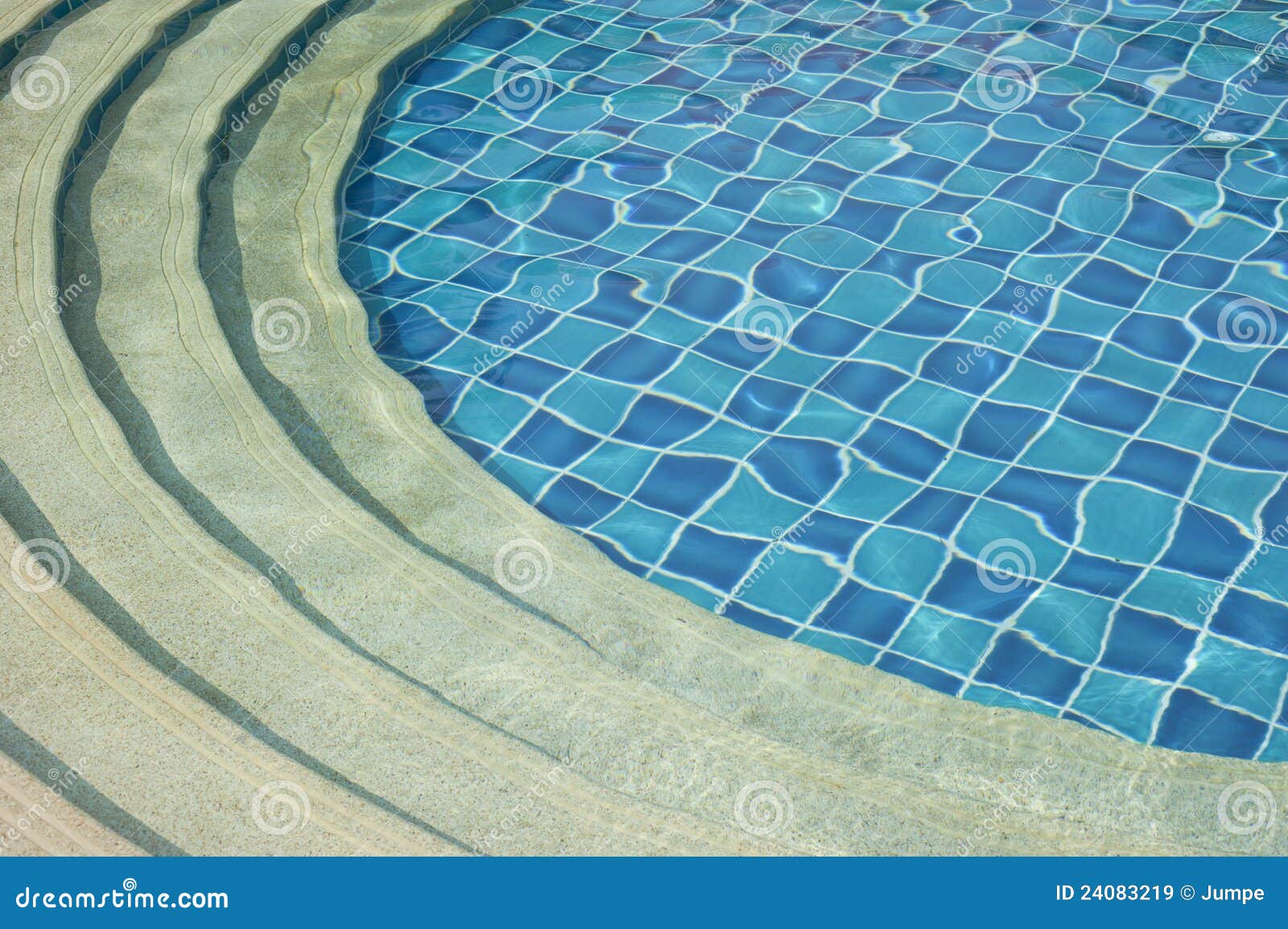 Blue swimming pool stock image. Image of summer, nature - 24083219