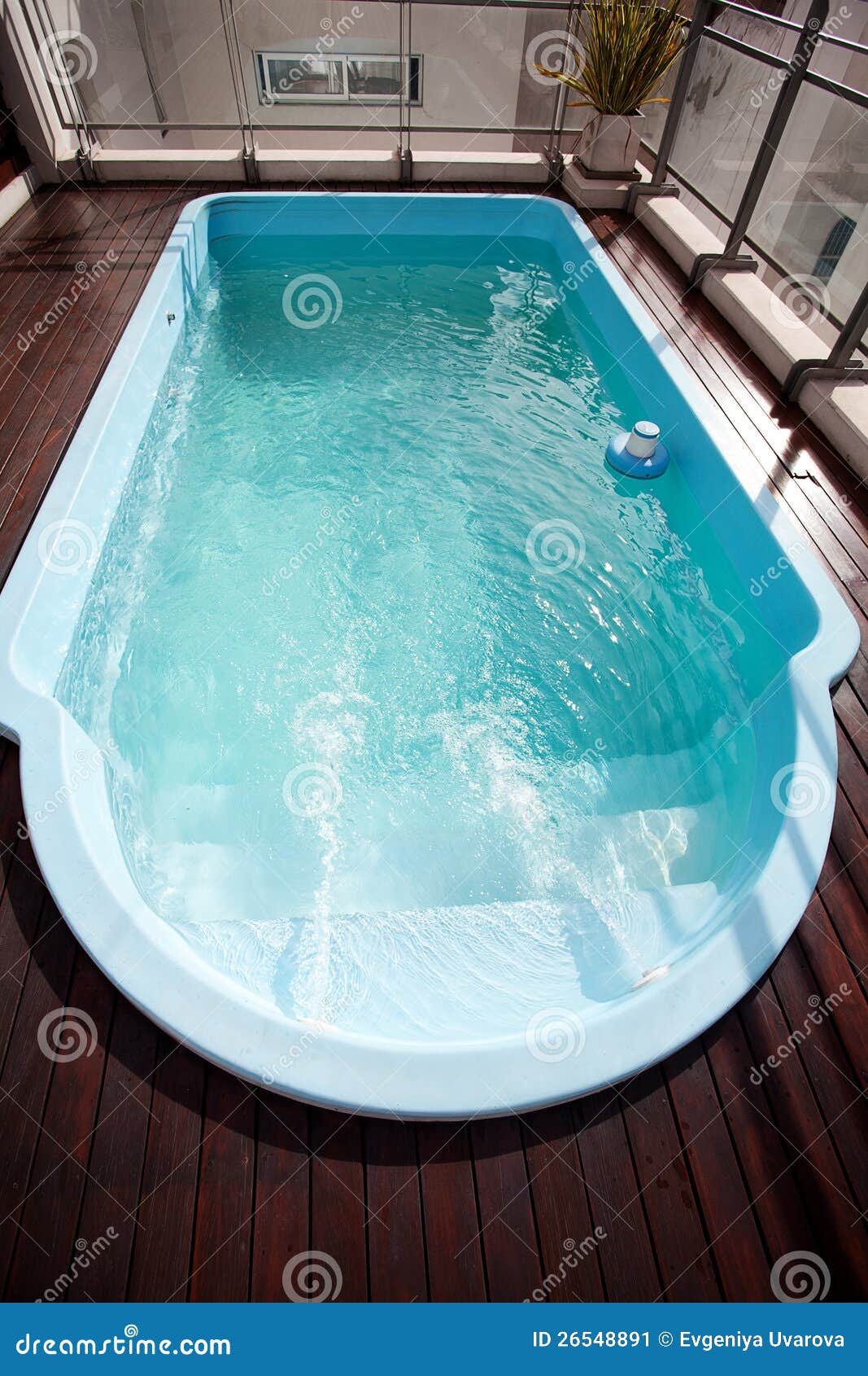 Blue swimming pool stock image. Image of shine, clear - 26548891