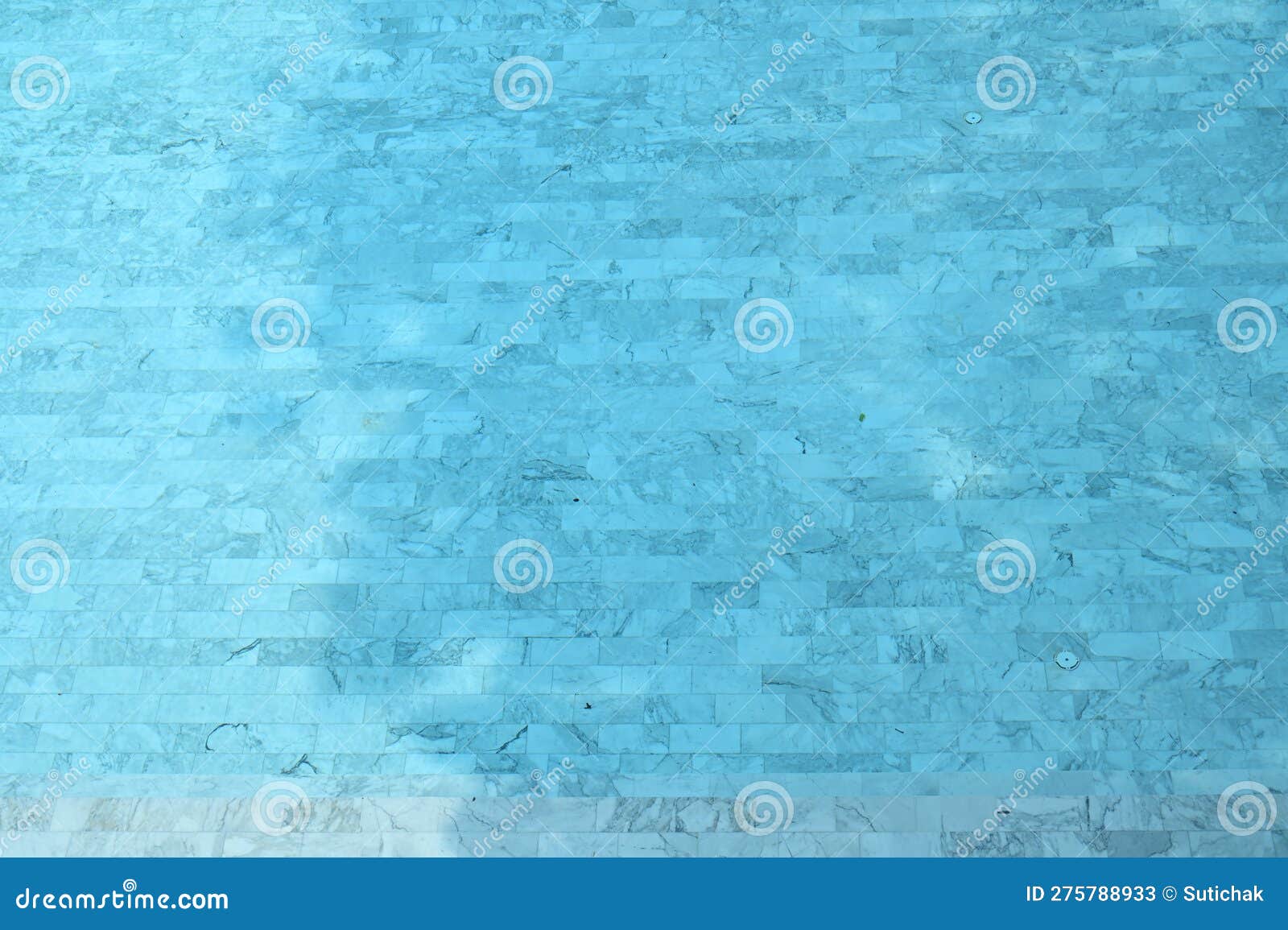 Close Up Blue Swimming Pool Background, Interior Design Stock Image ...