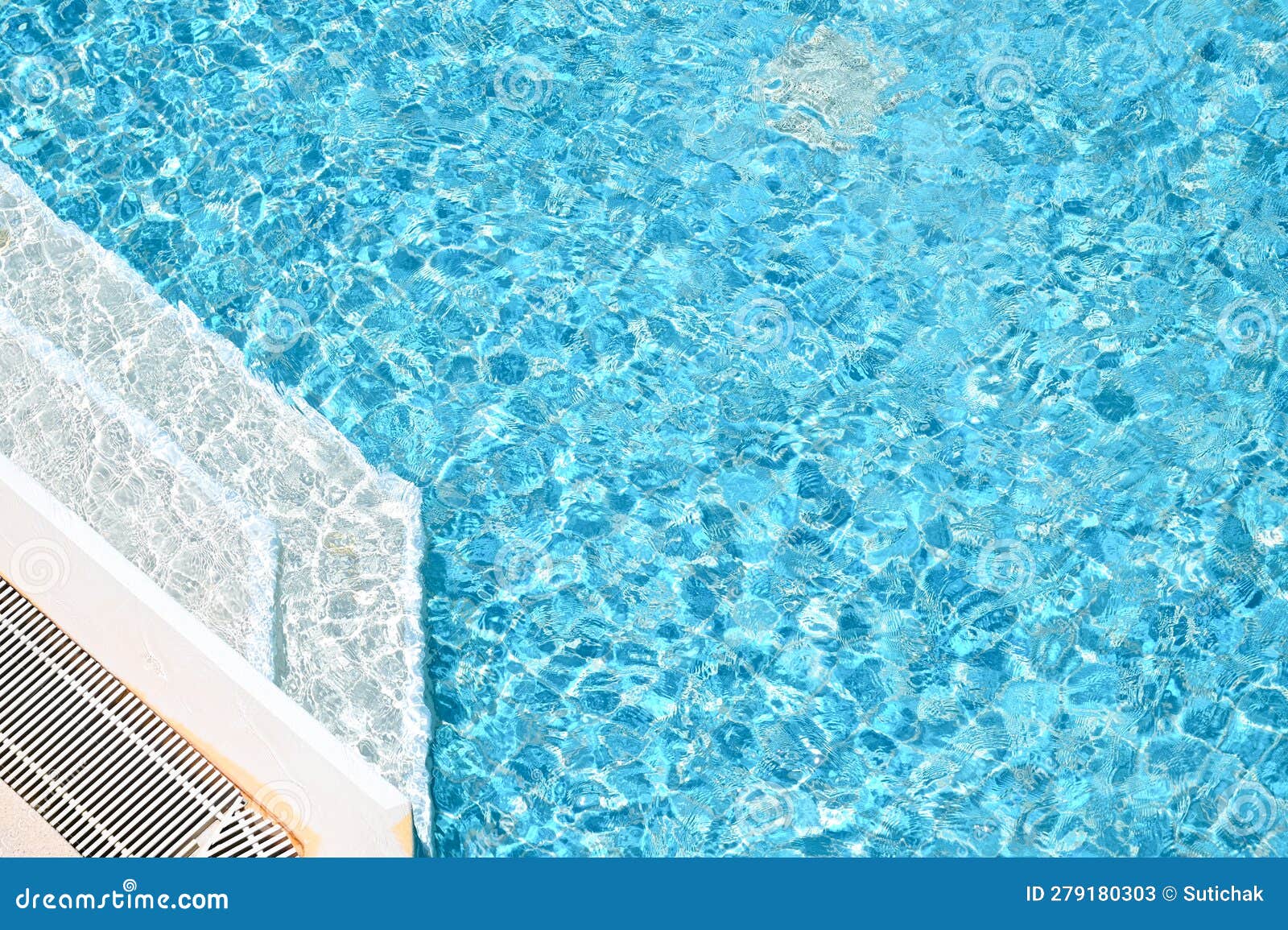 Blue Swimming Pool, Beautiful Pool Texture Background Stock Image ...