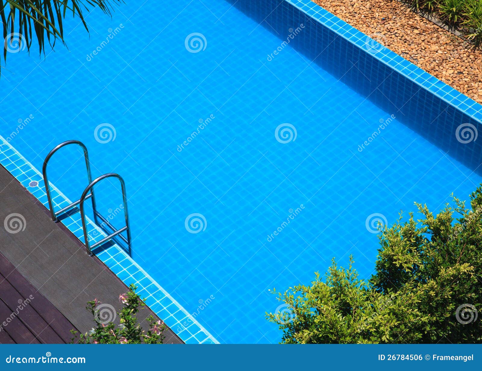 Blue Swimming Pool Summer Vacation Stock Photo - Image of luxury ...
