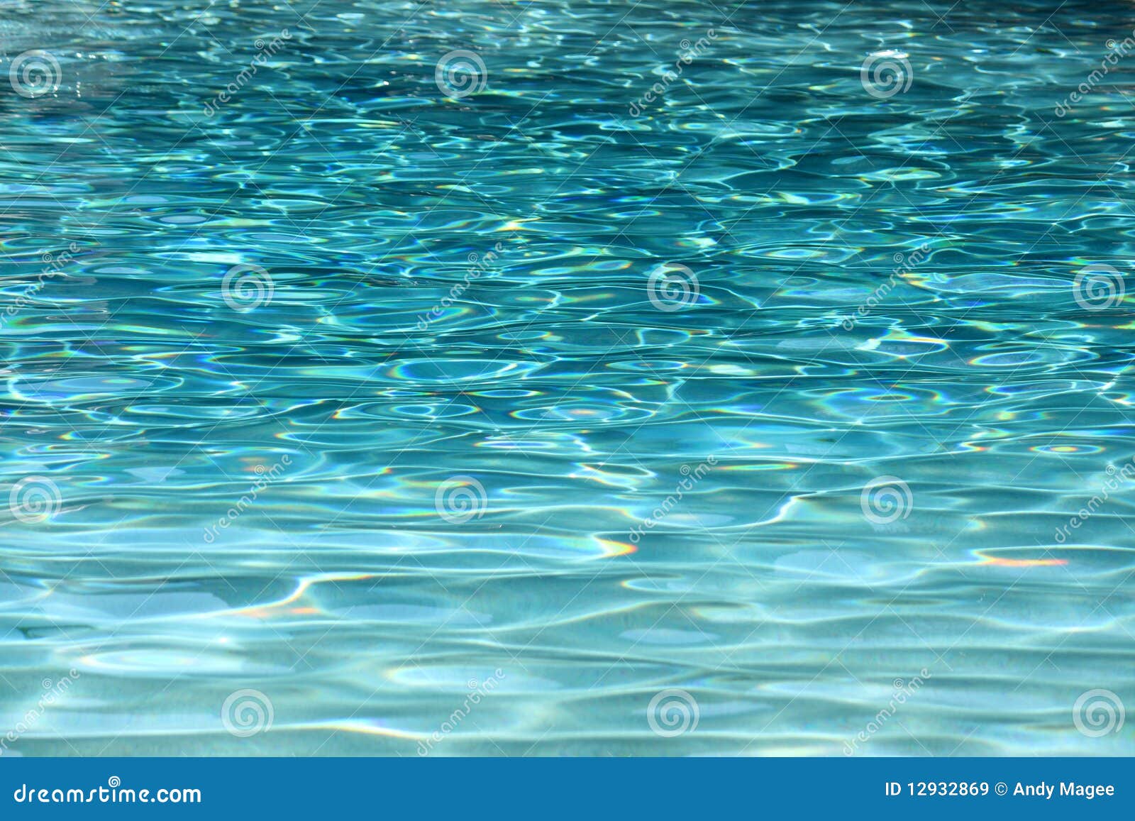 Blue Swimming Pool Water stock image. Image of beach - 12932869
