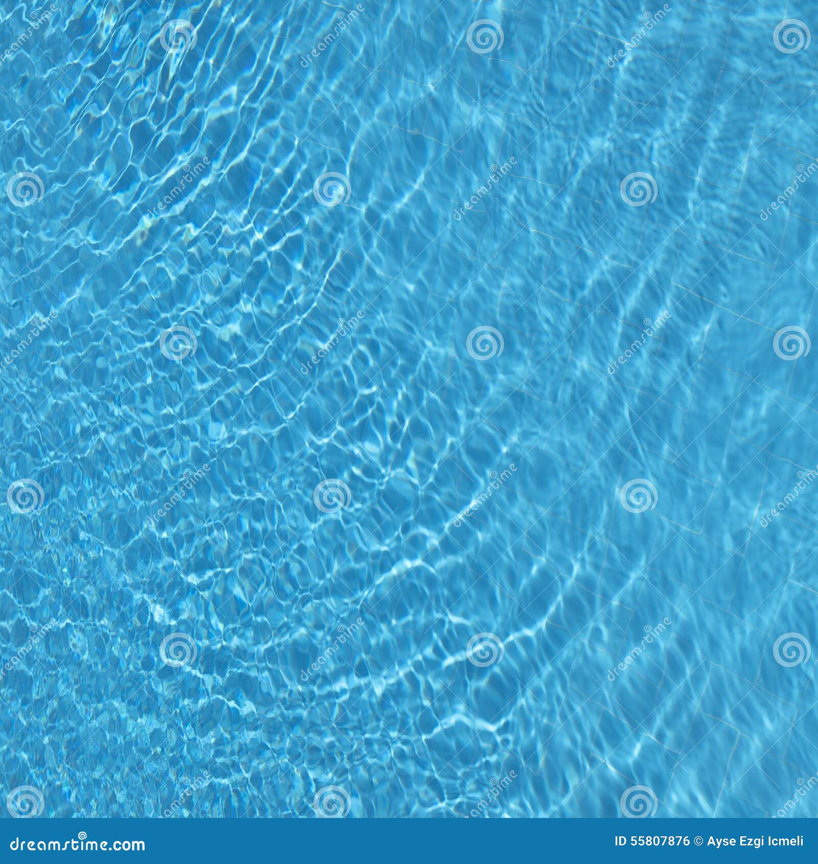 Blue Swimming Pool Water Background Texture Stock Photo - Image of pure ...