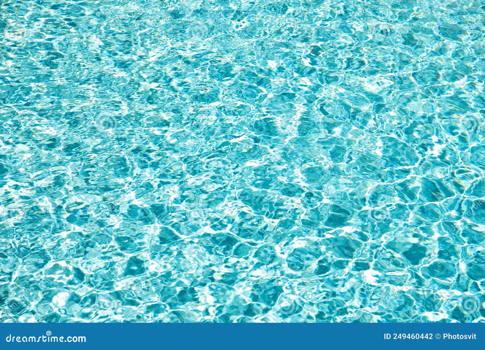 Blue Swimming Pool Water Background with Waves Stock Photo - Image of ...