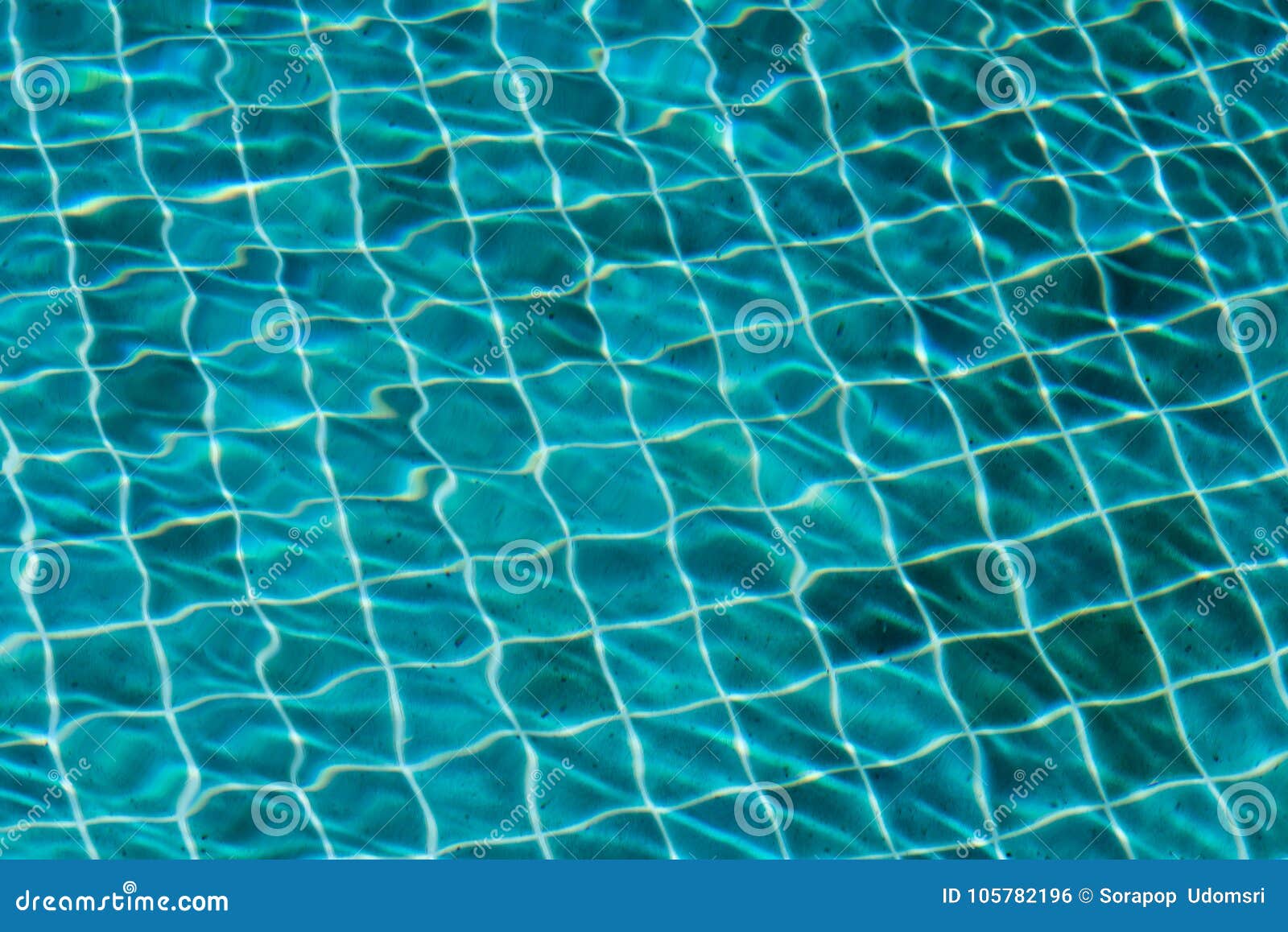 Blue Swimming Pool Water Texture Stock Photo - Image of reflection ...