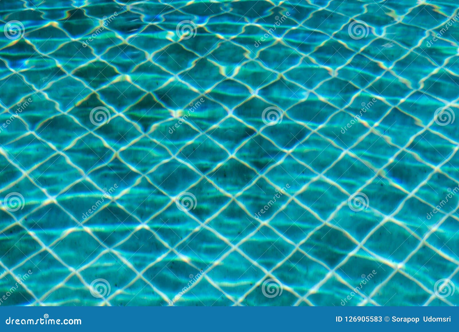 Blue Swimming Pool Water Texture Stock Image - Image of summer ...