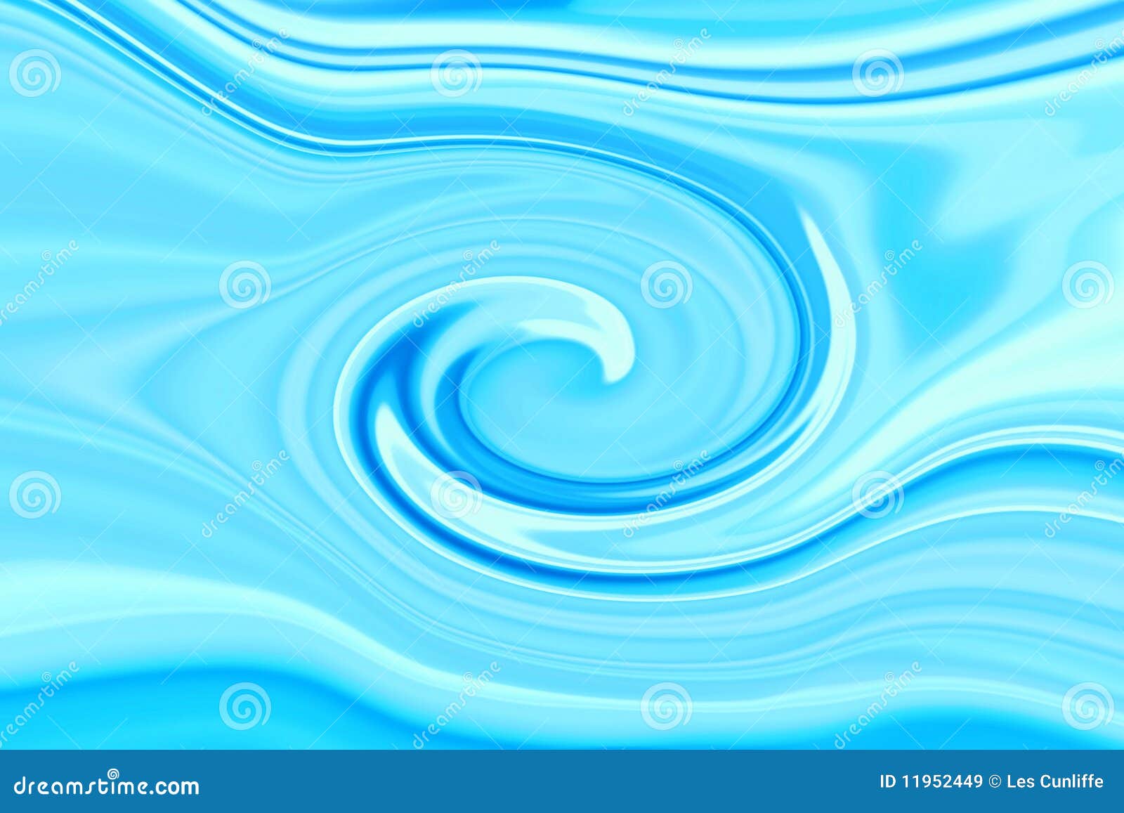 Blue Swirl Royalty Free Stock Images - Image: 11952449