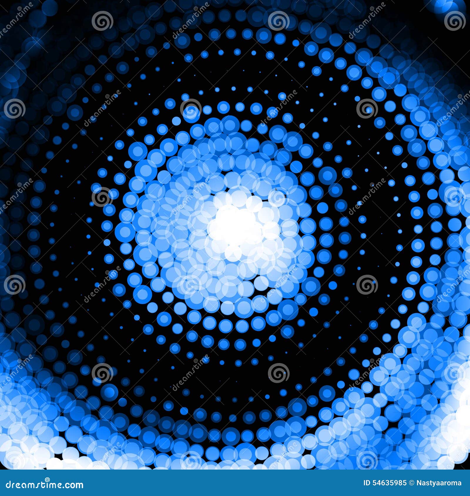 Blue swirl stock illustration. Illustration of graphic - 54635985