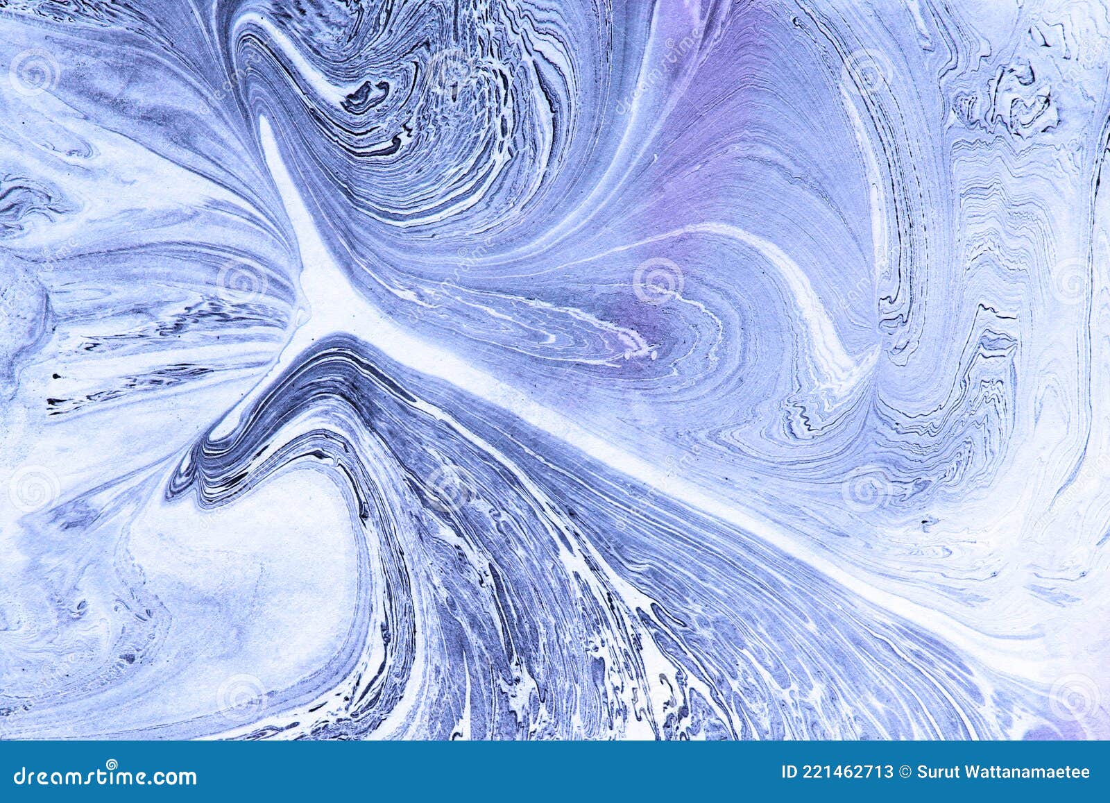 Blue Swirls Marble Texture with Natural Pattern for Design Art ...