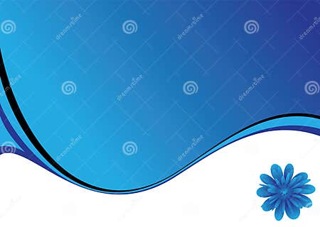 Blue swish stock vector. Illustration of modern, texture - 5117879