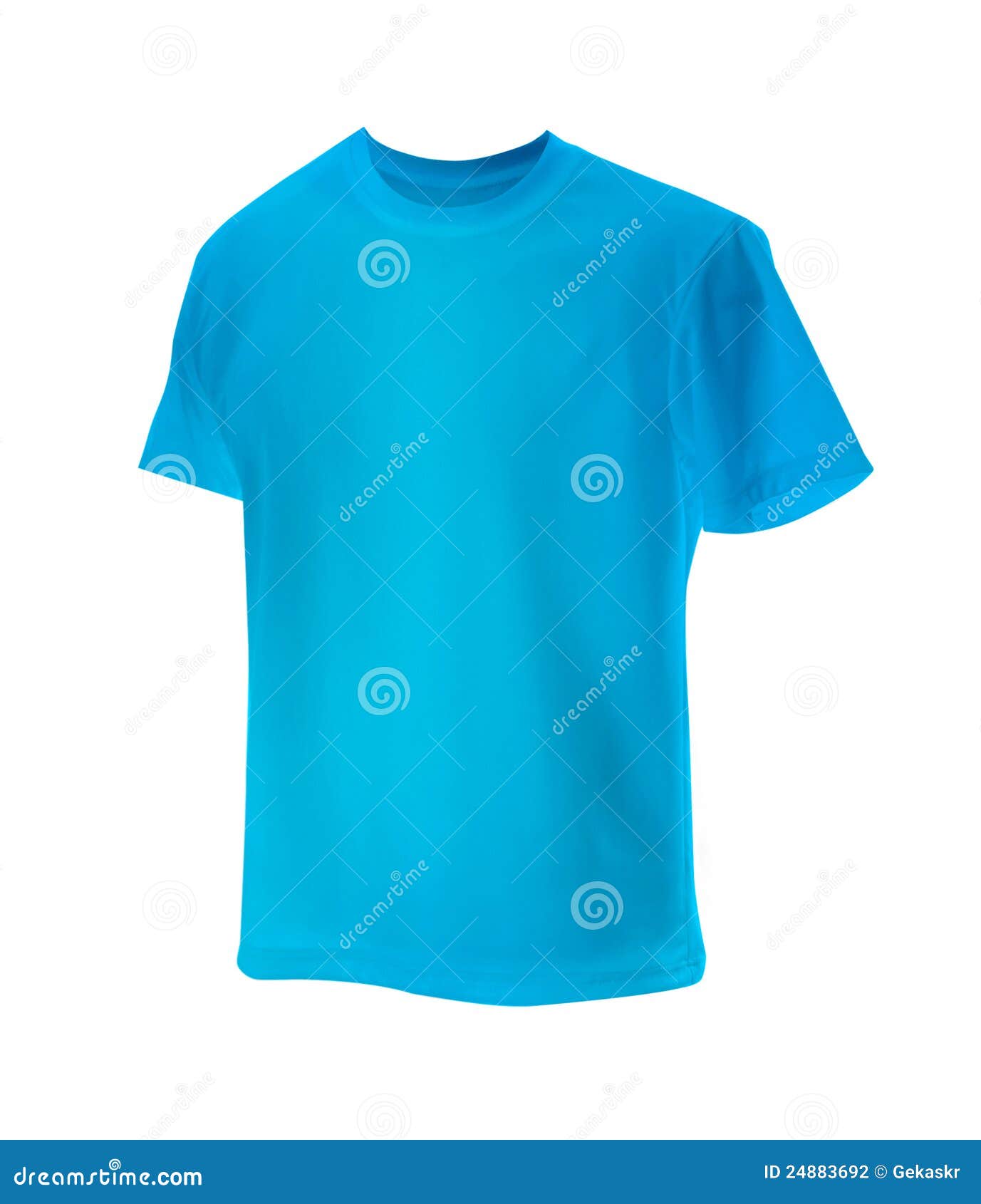 Blue T-shirt stock photo. Image of design, shirt, textile - 24883692