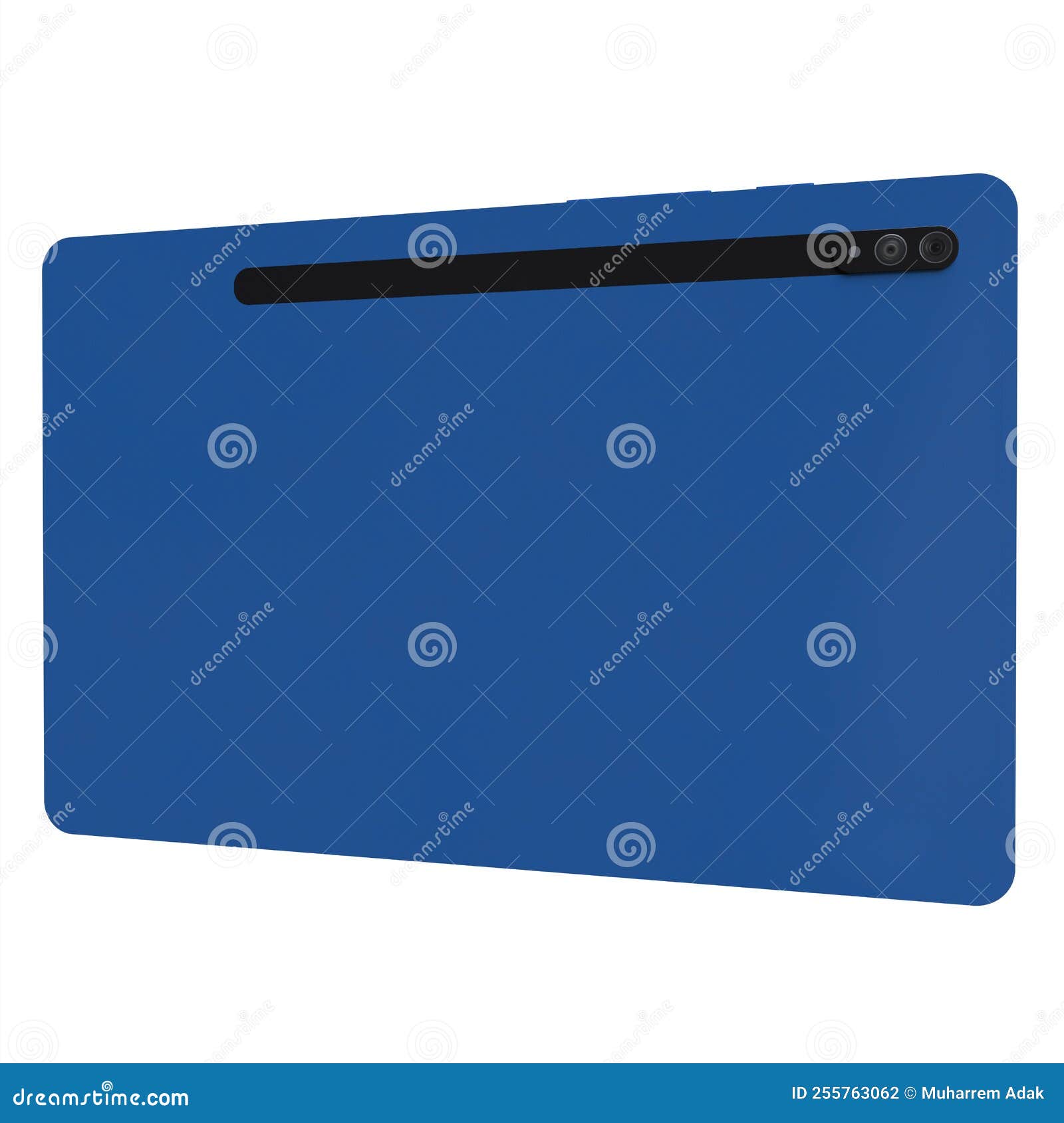 Blue Tablet Pc 3d Modelling Stock Illustration - Illustration of ...