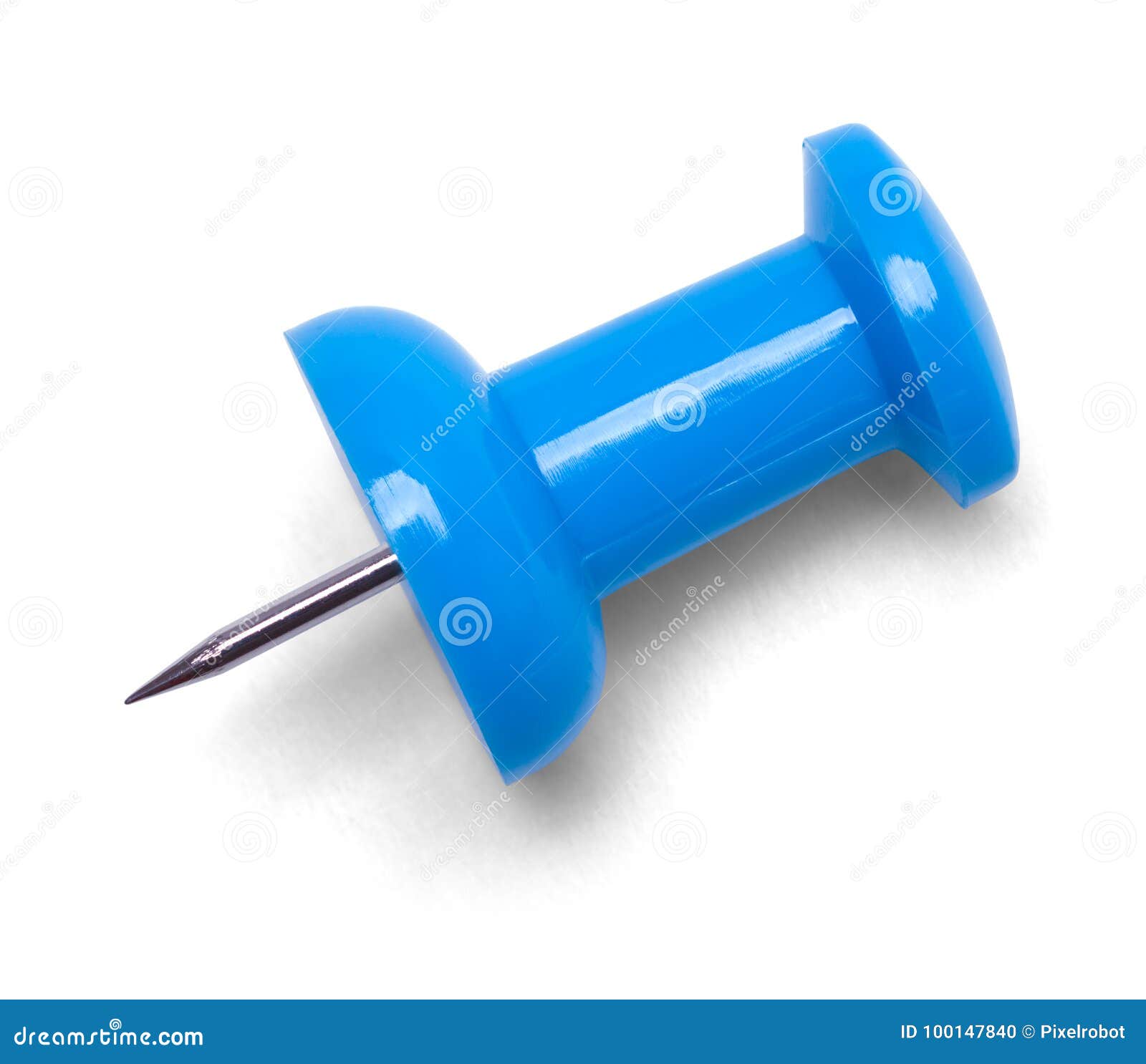 Tack Blue Side stock photo. Image of close, tack, board - 100147840