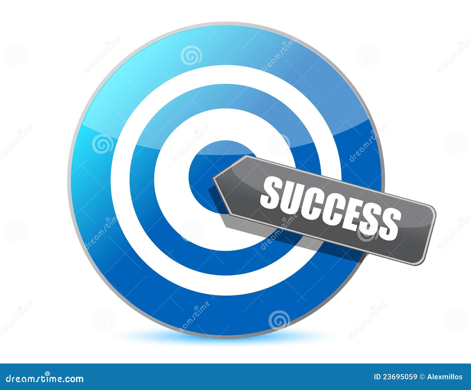 Blue Target Blur Royalty-Free Stock Image | CartoonDealer.com #4652146