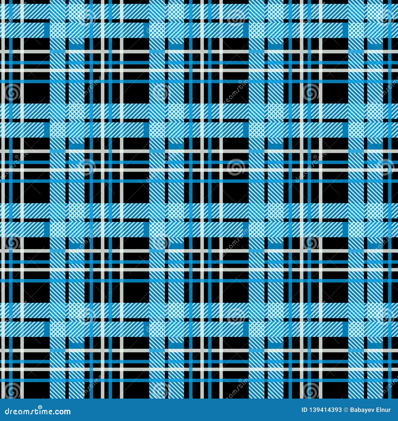 Blue Tartan, Plaid Seamless Pattern. Textured Plaid Eps 10 Stock Image ... Blue Tartan, Plaid Seamless Pattern. Textured Plaid Eps 10 Stock Image ...