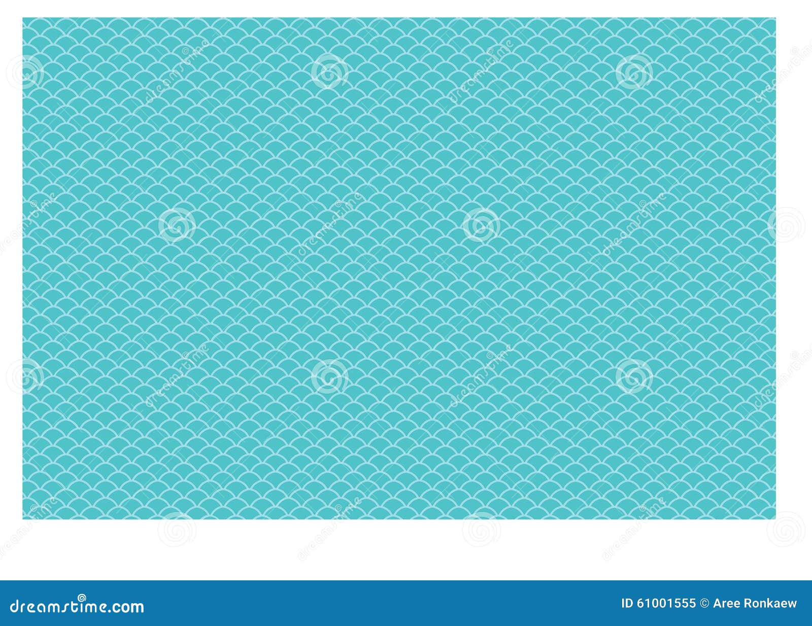 Blue-Teal Fish Scales Pattern Stock Vector - Illustration of enjoy ...