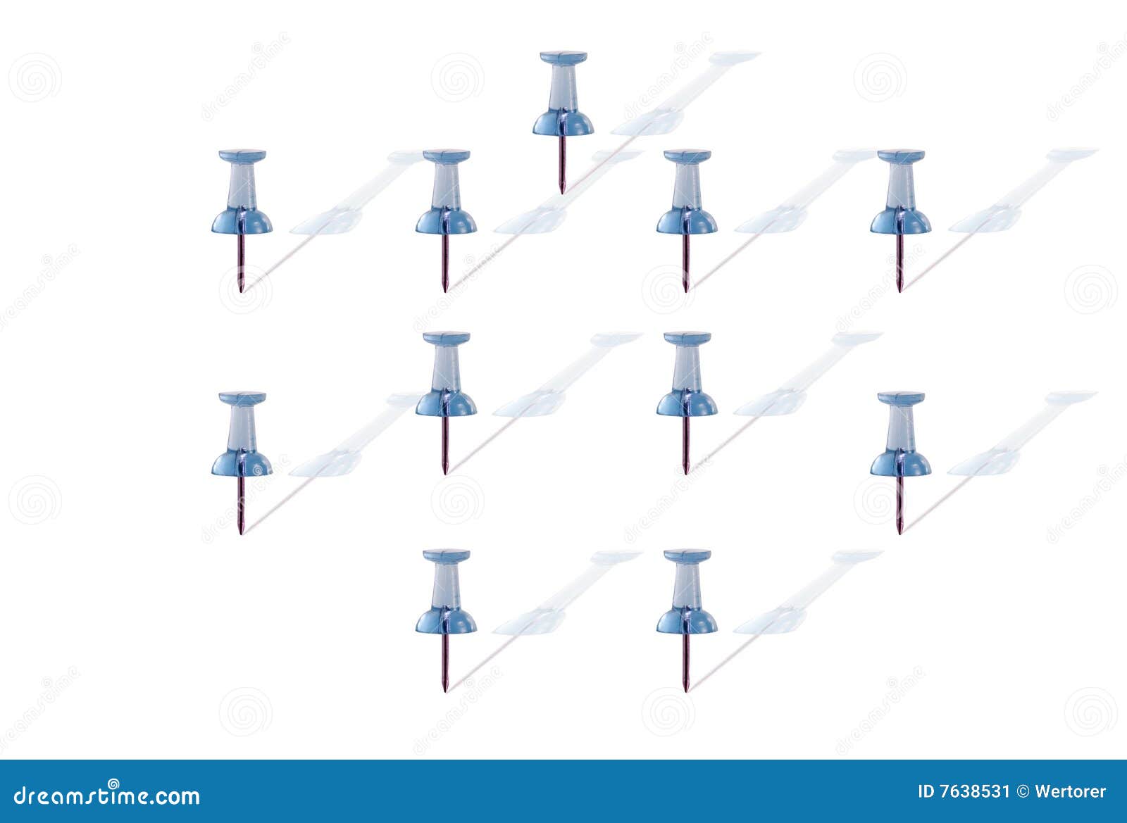 Two Stuck Pins Isolated White Stock Photos - Free & Royalty-Free Stock ...