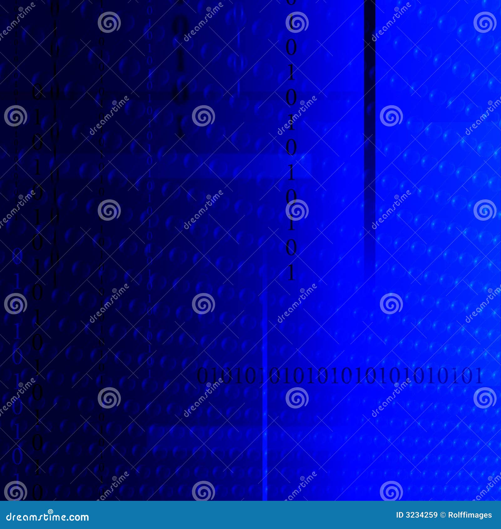 Blue Tech stock illustration. Illustration of abstracts - 3234259