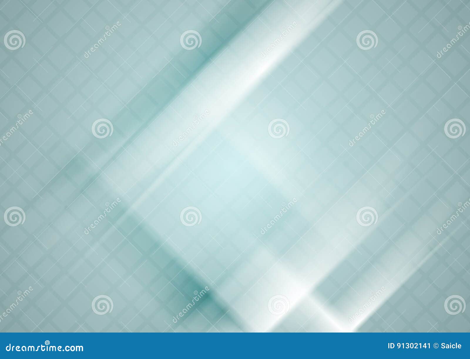 Blue Tech Geometric Background with Squares Texture Stock Vector ...