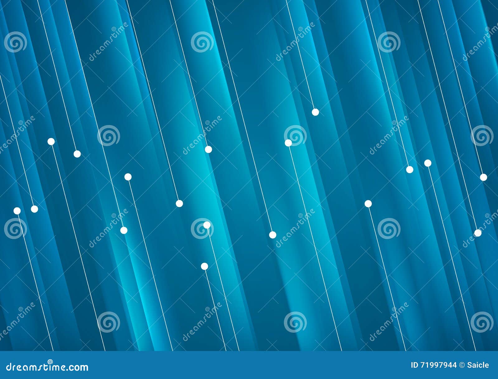 Blue Tech Stripes Background and Circuit Board Lines Stock Vector ...