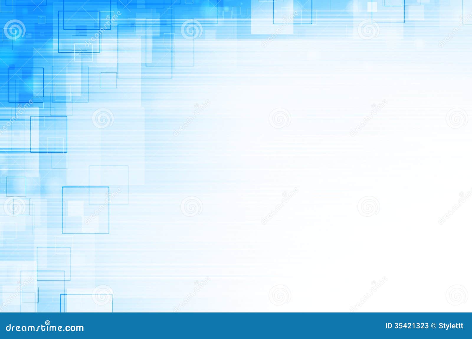 Blue Technical Abstract Background Stock Illustration - Illustration of ...